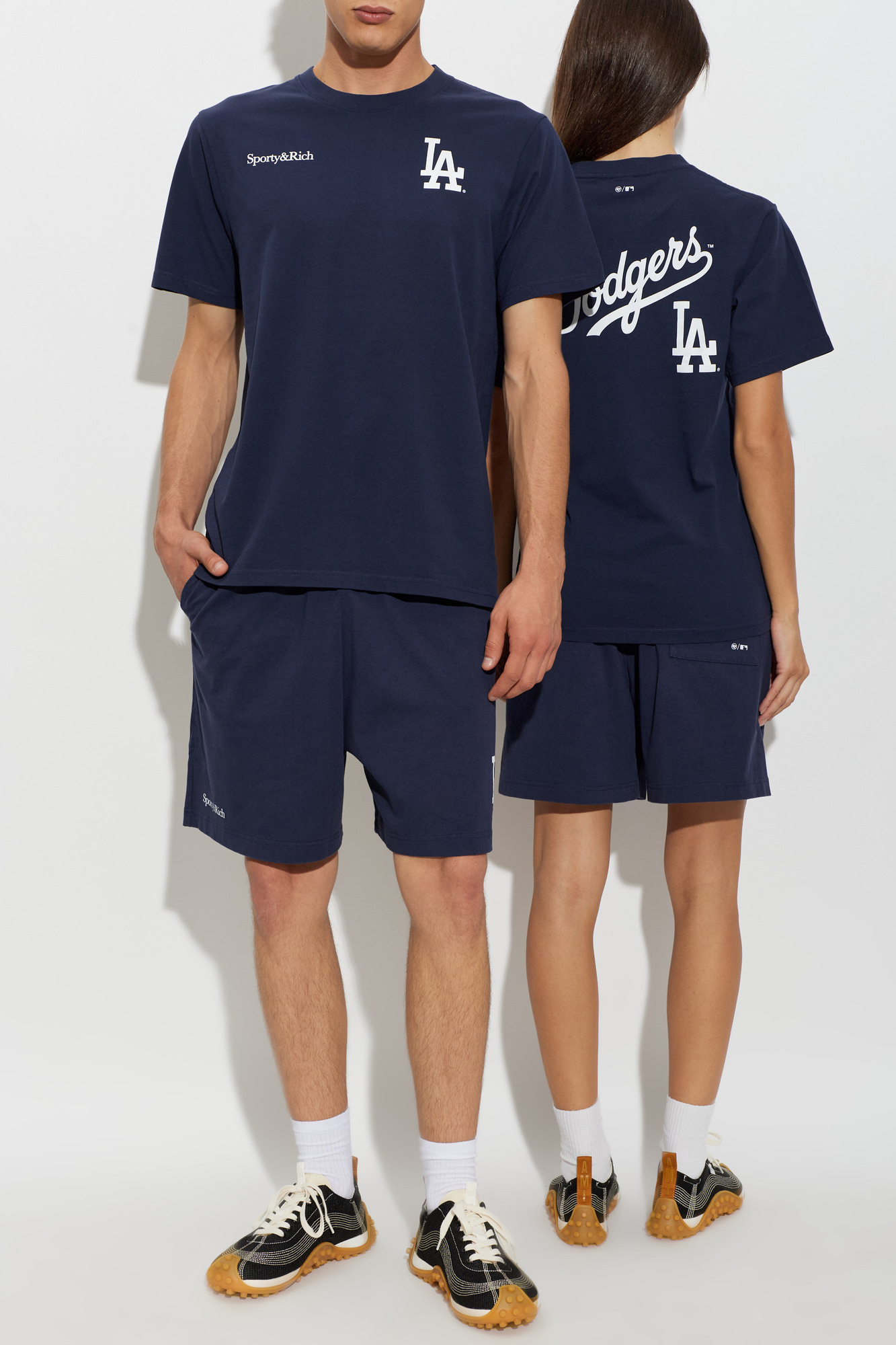 SPORTY & RICH Sporty & Rich S&R X LA Dodgers Shorts